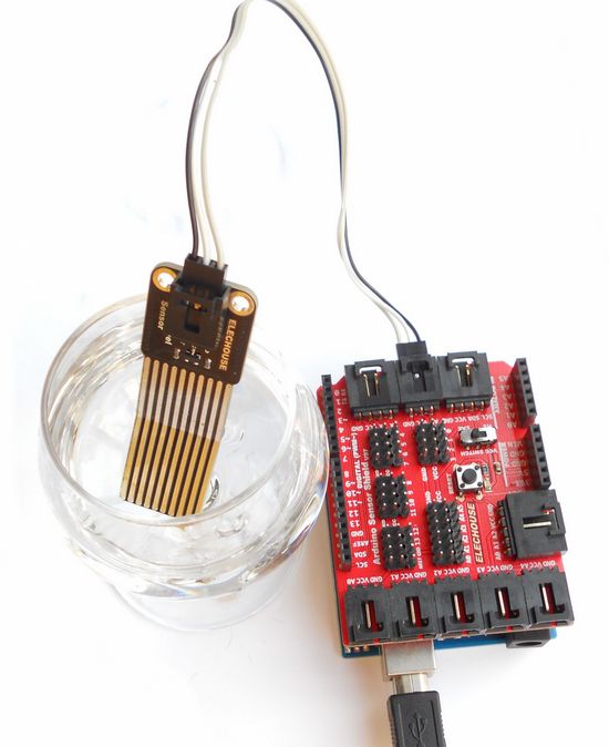 Note that the water surface should be below the silver tin lines on the ...